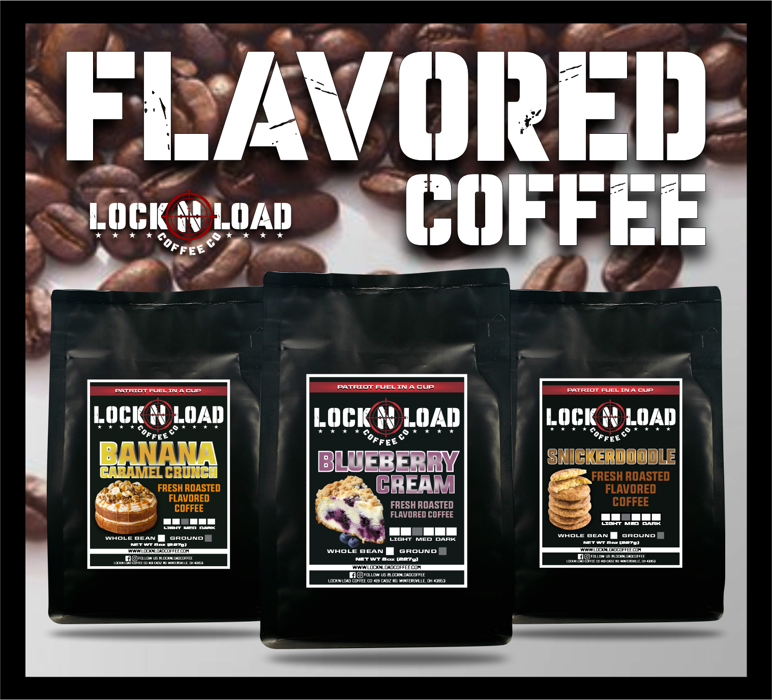 Flavored Coffee – LOCK-N-LOAD COFFEE CO