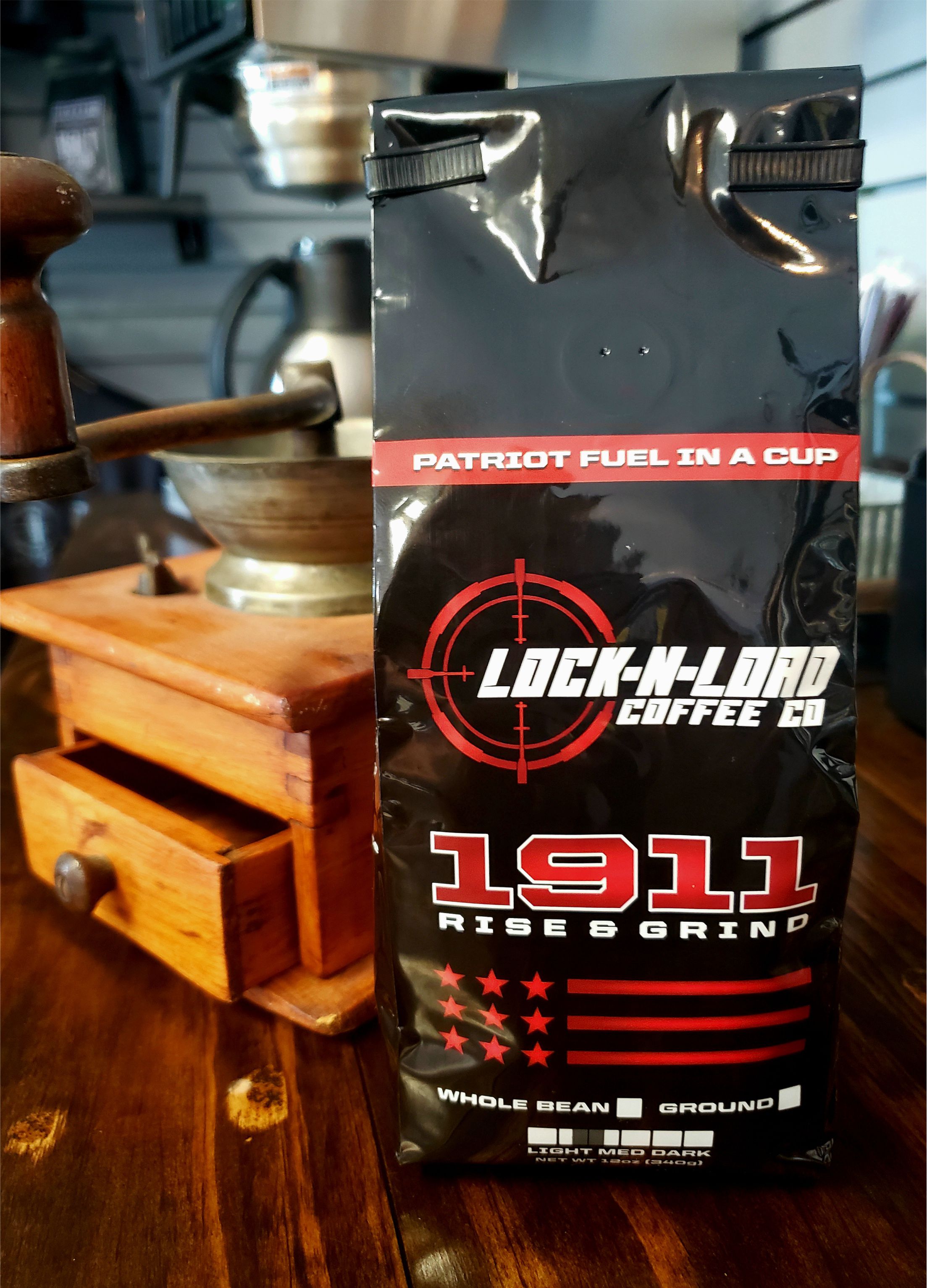 Lock-N-Load Coffee -1911 Breakfast Blend - Med Roast – LOCK-N-LOAD ...