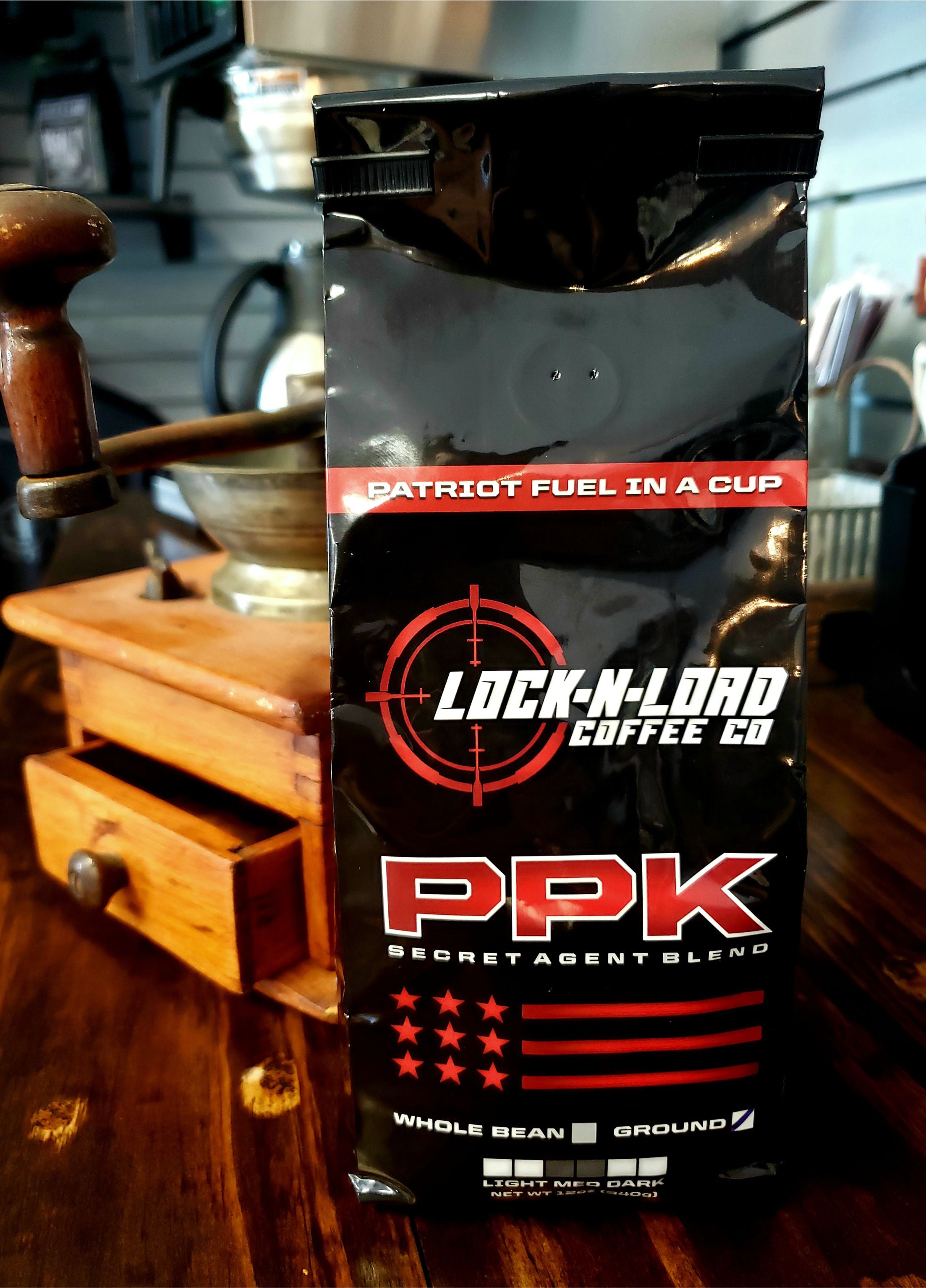 Lock-N-Load Coffee - PPK Blend - Medium Roast – LOCK-N-LOAD COFFEE CO